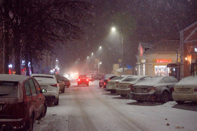 Во Владимирской области ожидаются сильный снегопад и метель