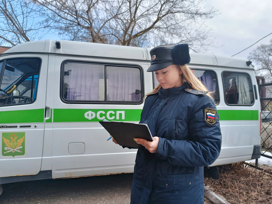 Во Владимире судебные приставы забрали у матери троих детей